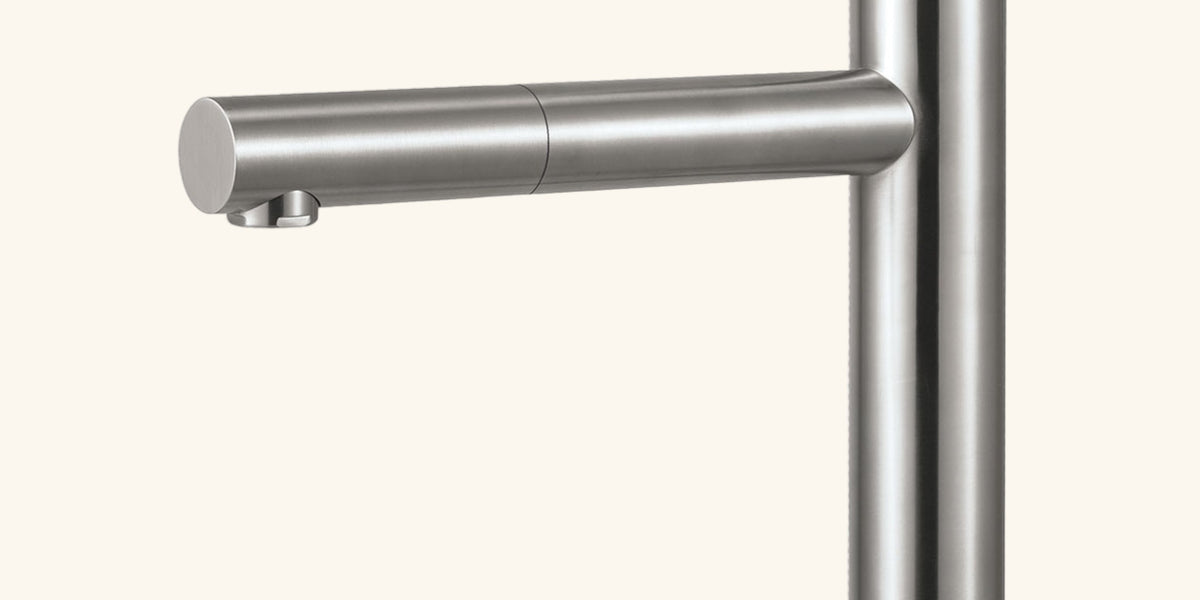 Robinet douchette inox massif TOM – Style & harmonie • Cuisissimo